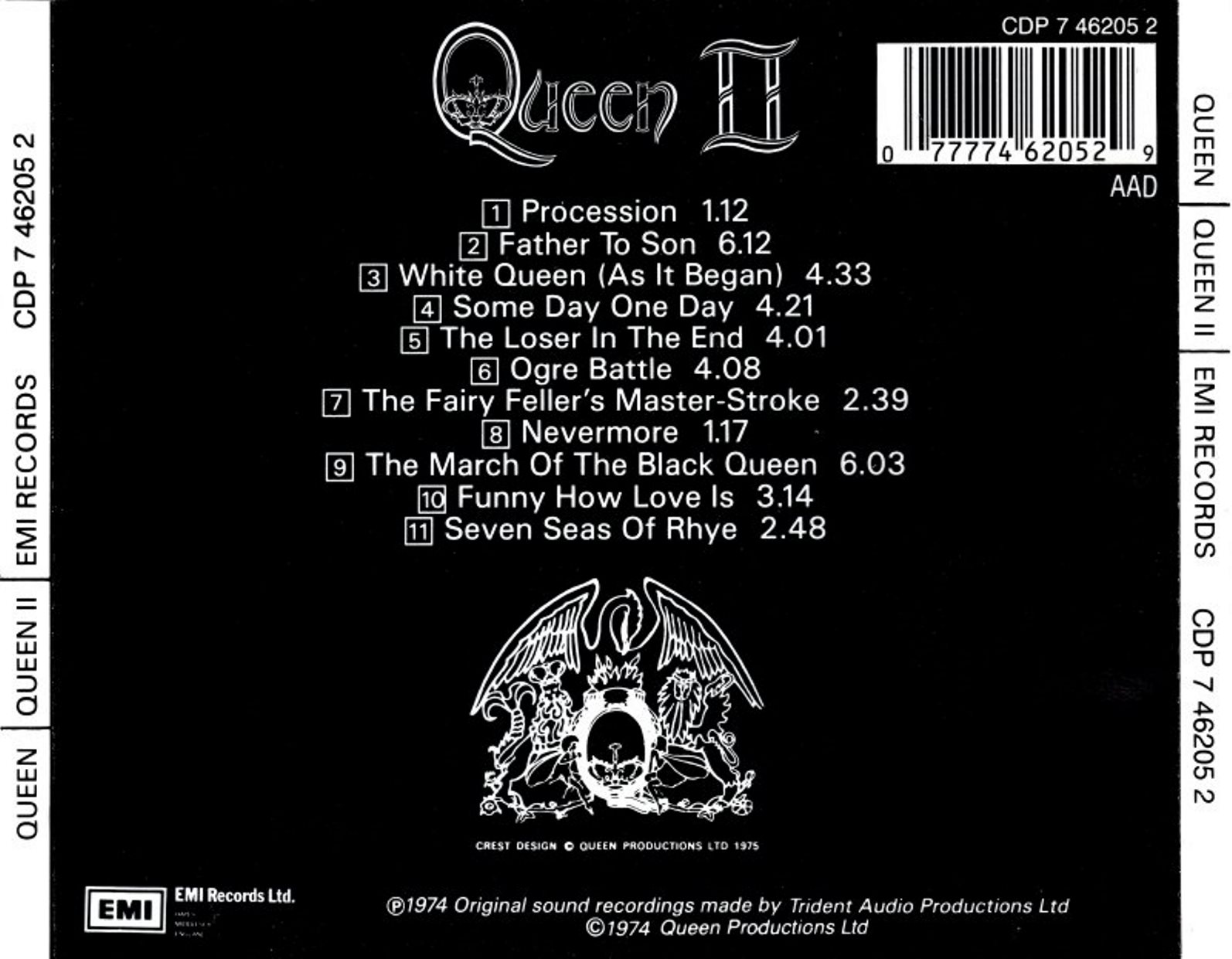 Queen Queen 2 : Back | CD Covers | Cover Century | Over 1.000.000 Album ...